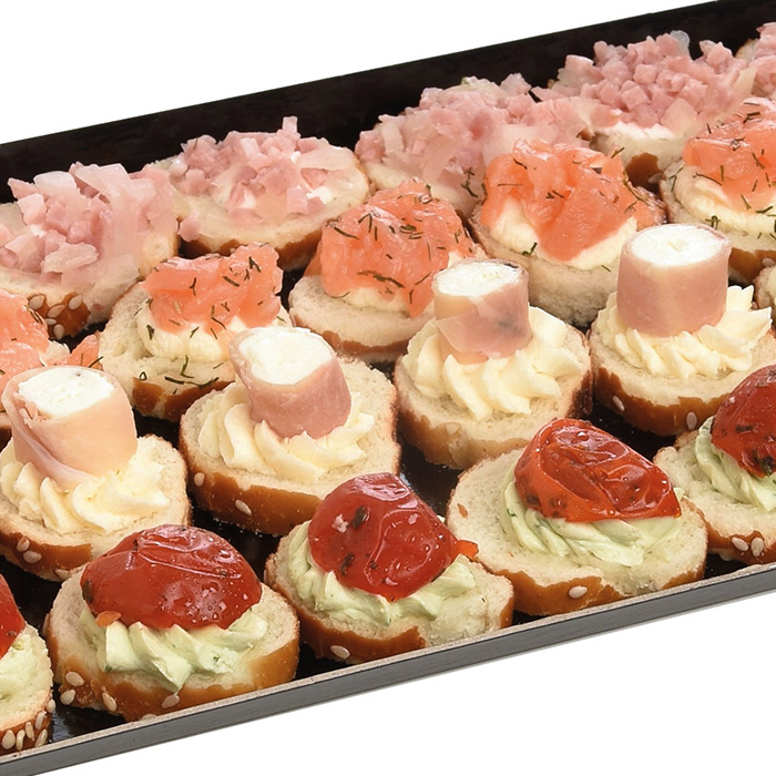 32 petits toasts bretzel