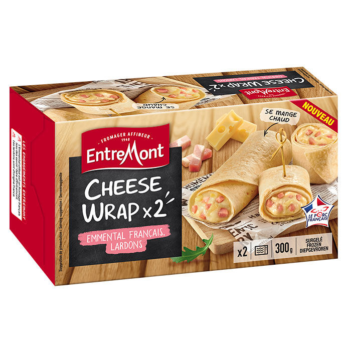 2 Cheese wraps