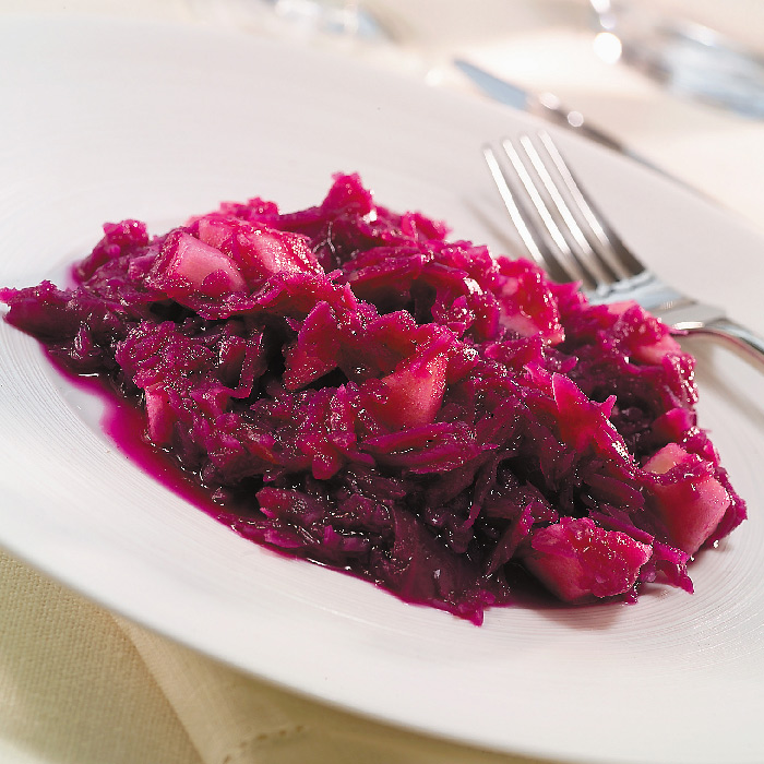 Choux rouges aux pommes Bio