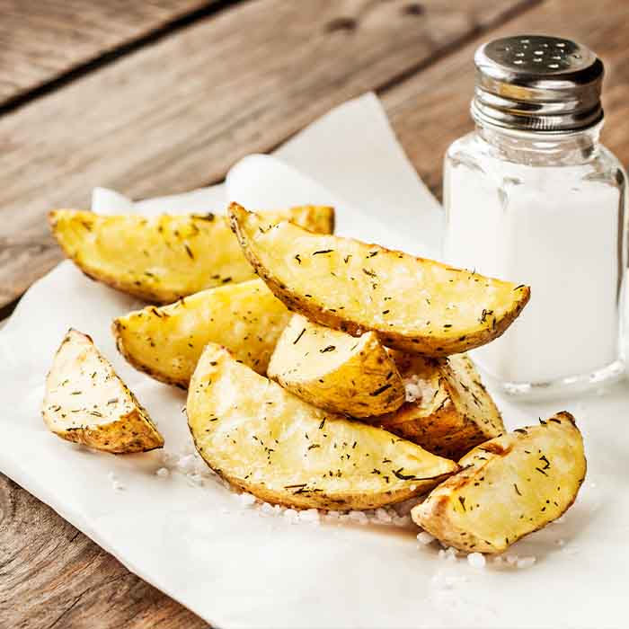 Pommes cubes rissolées
