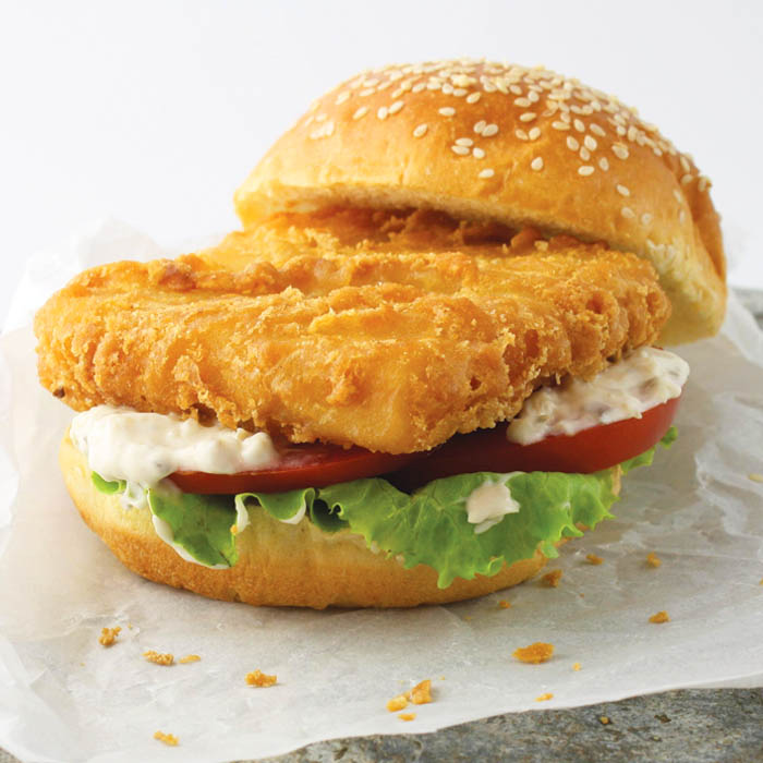 4 Tempura de colin d'Alaska