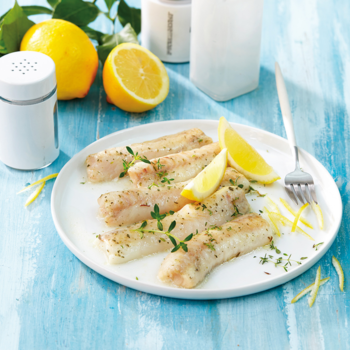 Dos de colin d'Alaska sce citron