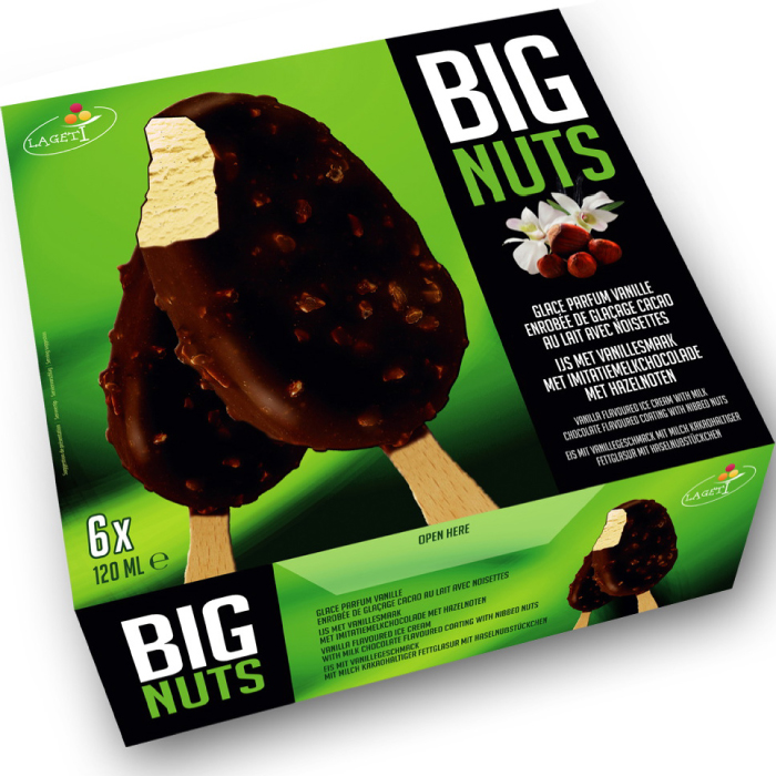 6 Bâtonnets big almond